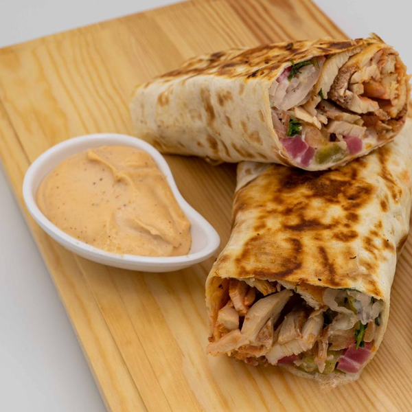 Chicken Shawarma Wrap (Saj Bread) | The Chef Signature